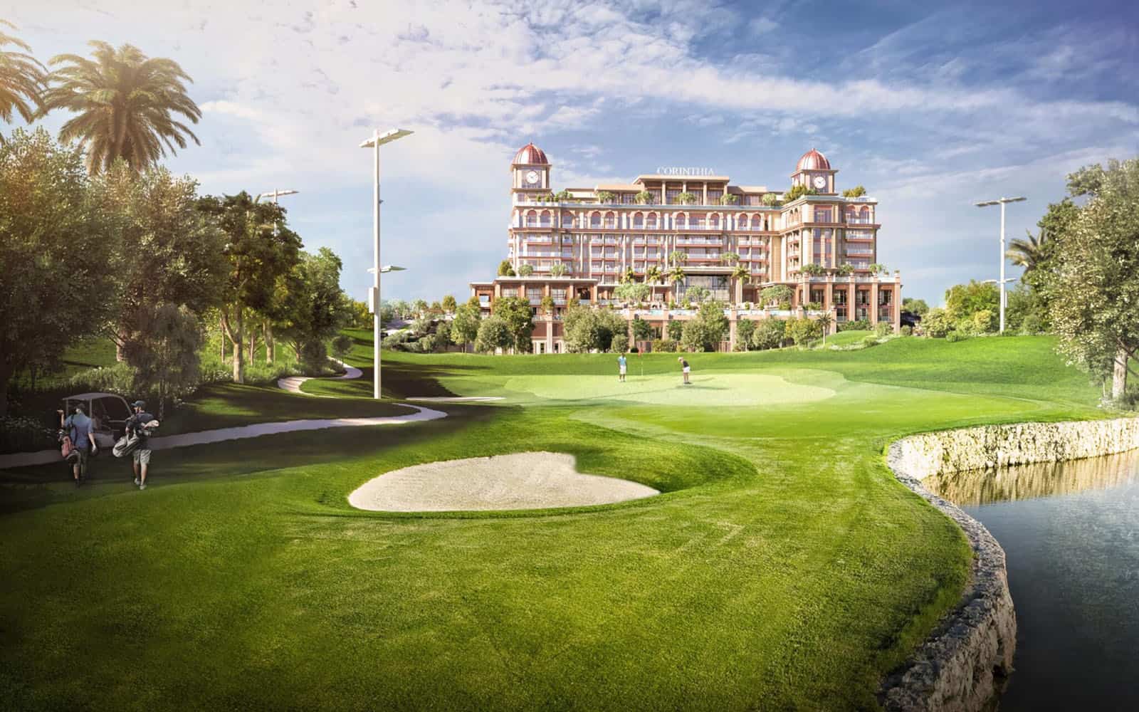 Corinthia Golf Club - A Flood Lit Par 3 Golf Course in Doha